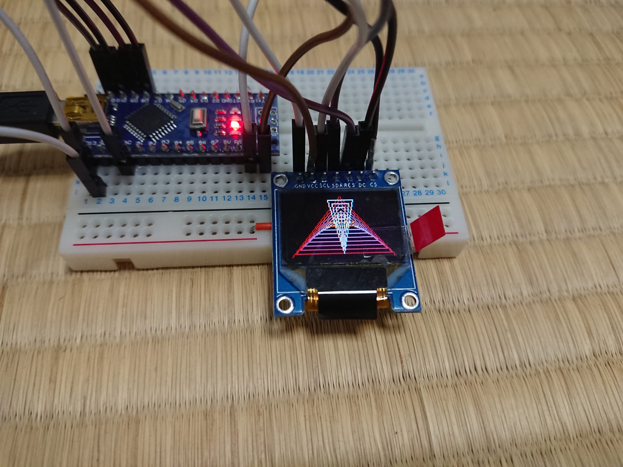 Arduinoでカラーoledディスプレイを使用する 次世代情報技術研究所 仮